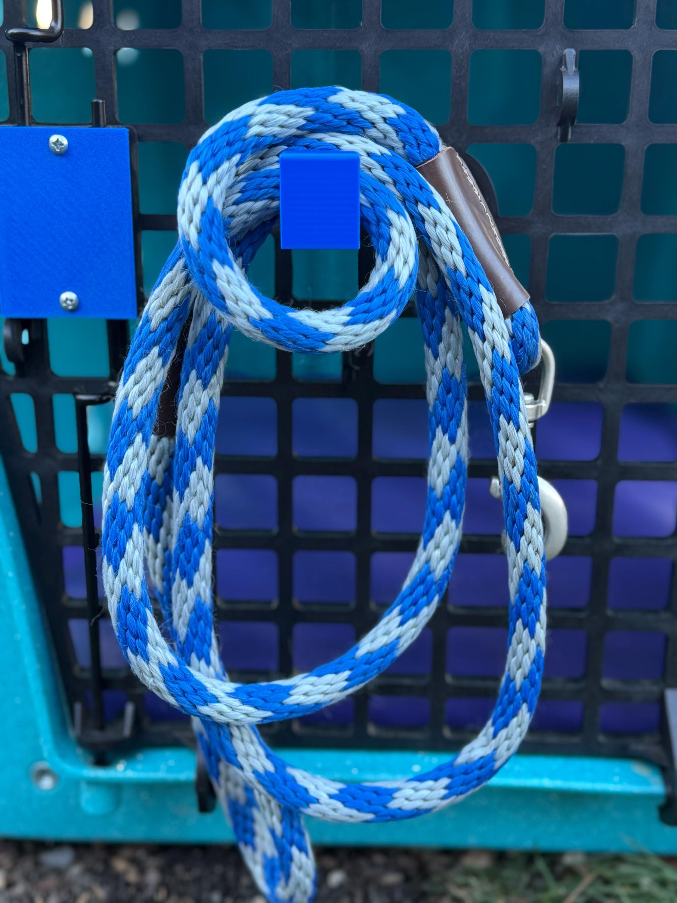 Ruffland Kennel Leash & Water Hook – Dog Crate Organizer – Custom Crate ...
