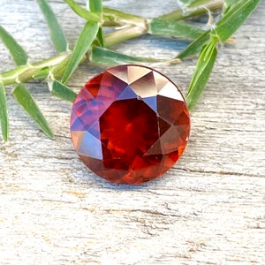 Natural Hessonite | Round Cut | 10.50 Mm | 5.00 Carat | Unheated ...