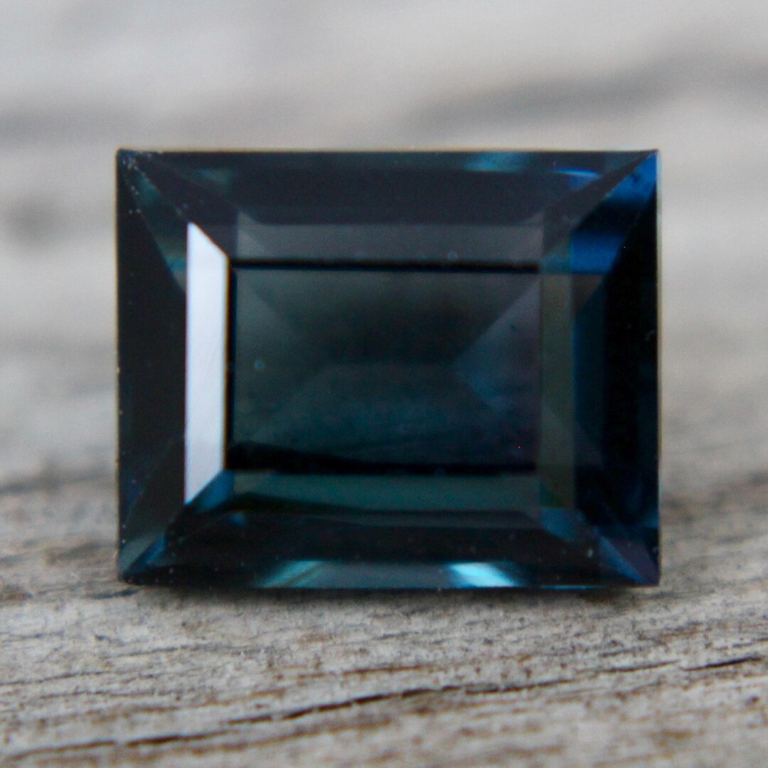 Natural Teal Spinel | Step Cut | 7.70x6.15 Mm | 1.89 Carat | Loose ...