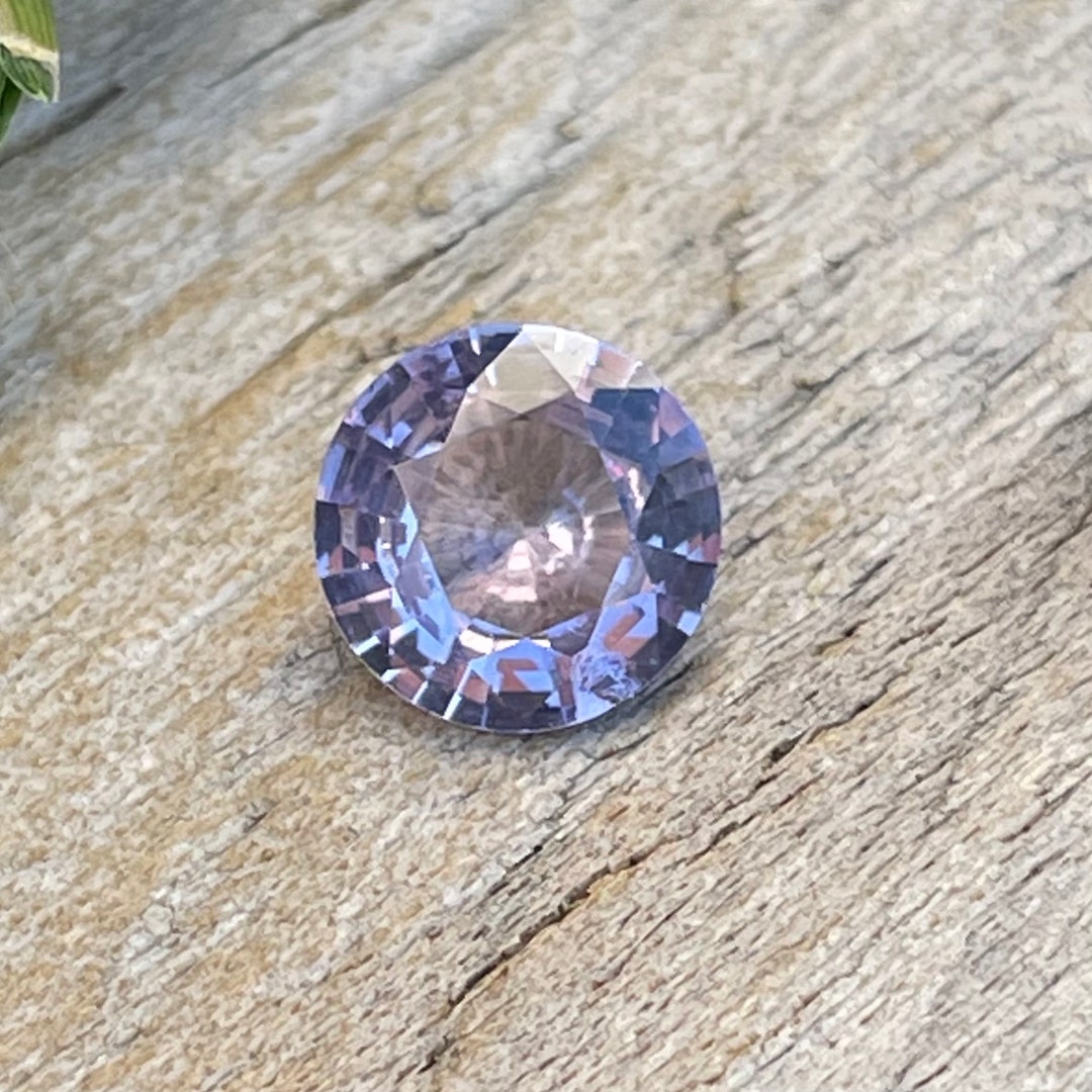 Natural Pale Pink Spinel Round Cut 6.17 Mm Loose Spinel Loose Gemstone ...