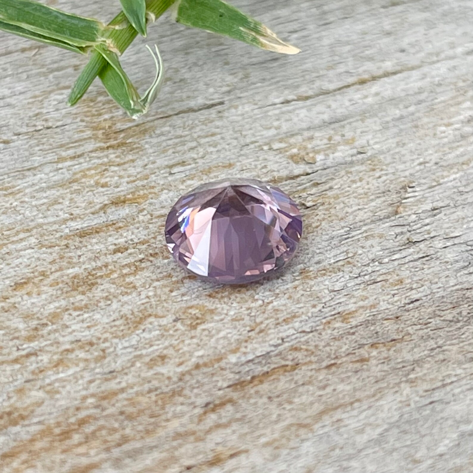 Natural Pinkish Purple Spinel Round Cut 6.03 Mm 0.87 - Etsy