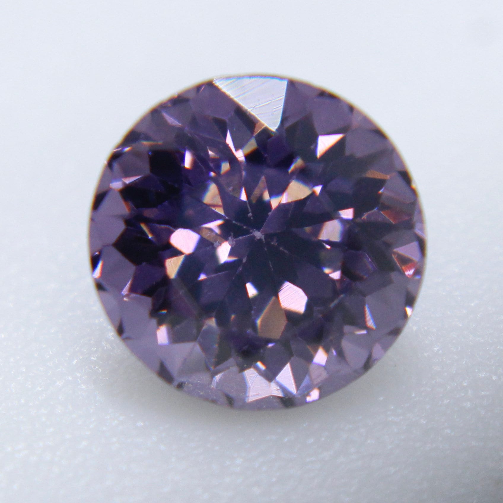 Natural Purple Spinel Round Cut 6.20 mm 1.08 Carat | Etsy
