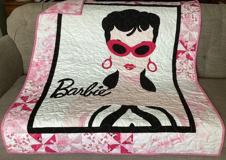 Barbie Quilt - Etsy