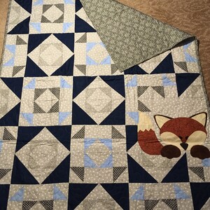 Fox Quilt - Etsy