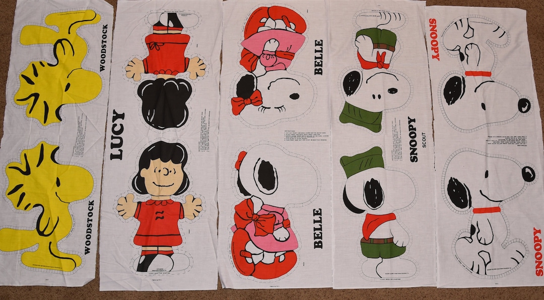 Snoopy Set - Etsy