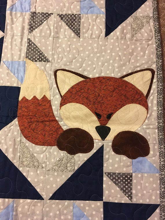 Fox Quilt - Etsy
