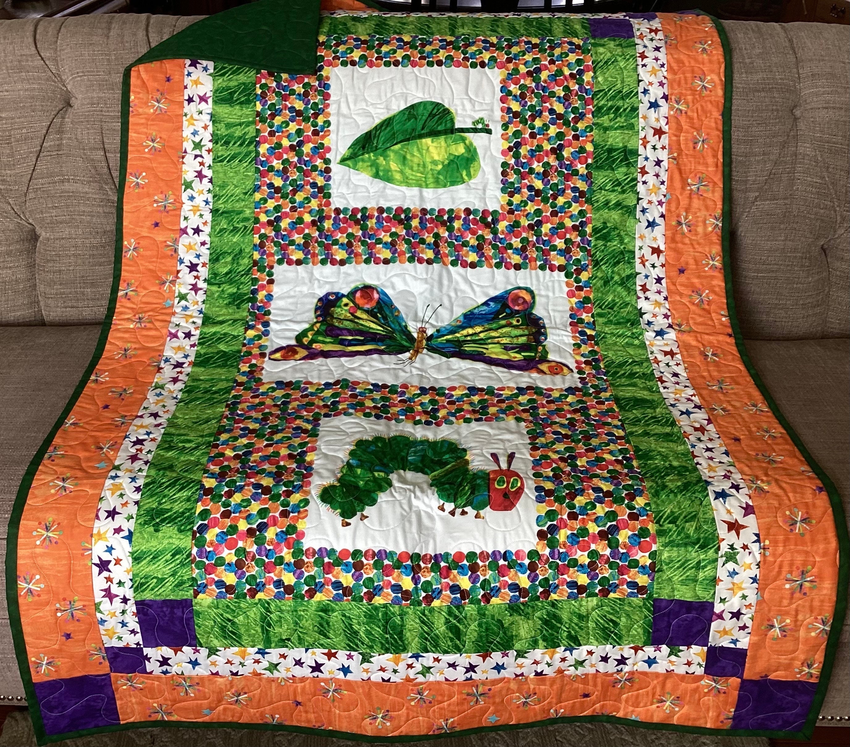 Hungry Caterpillar Stages Quilt - Etsy