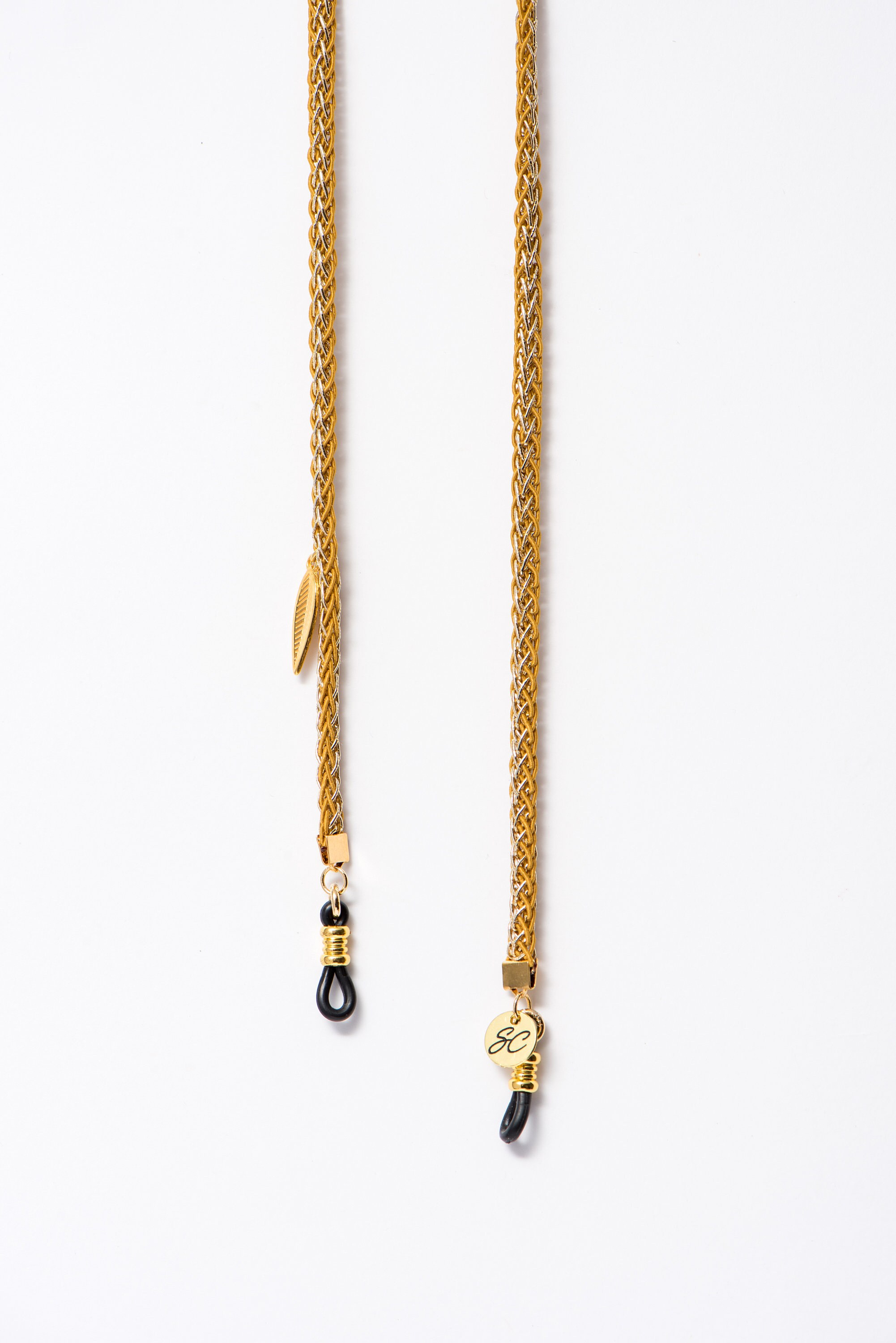 Sunglasses Strap Glasses Strap in Beige Gold Rope With Charm | Etsy