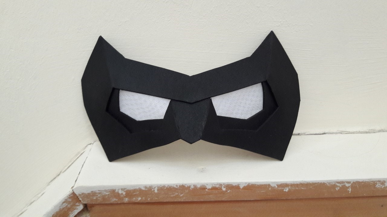 Robin / Nightwing Cosplay Eye Mask / Domino Mask Foam Template - Etsy