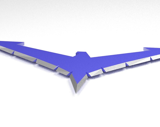 Nightwing Batarang // Wingding Obj for 3D Printing - Etsy