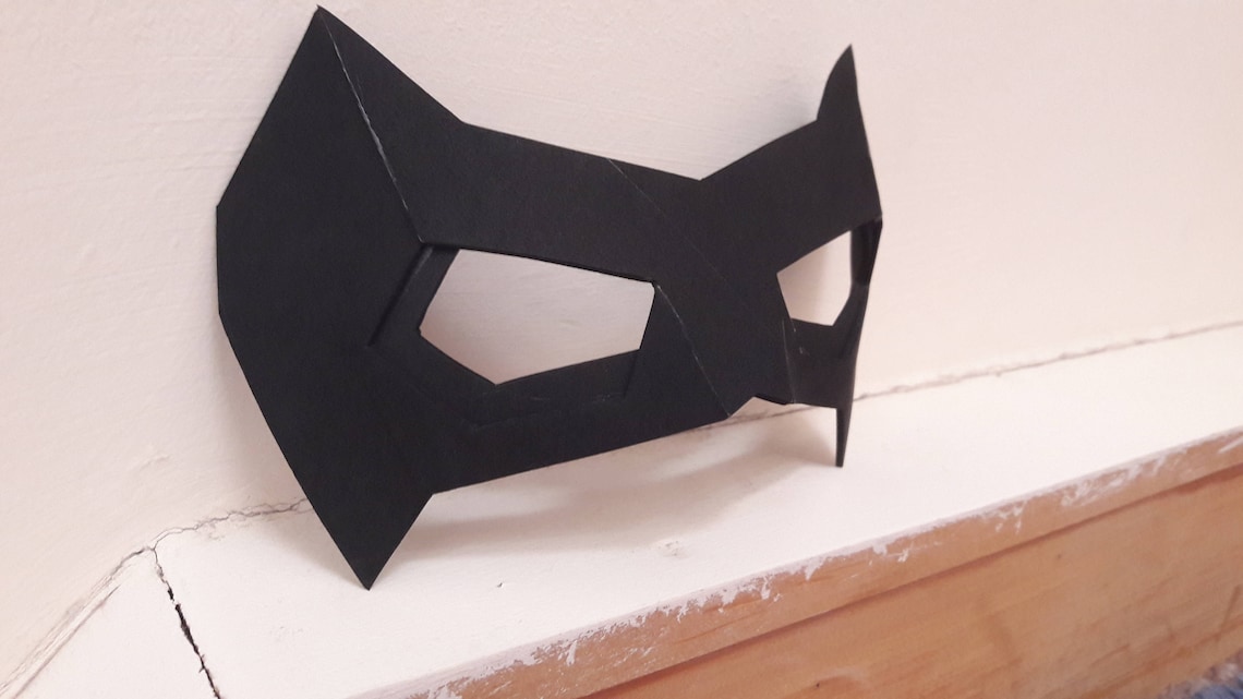 Robin / Nightwing Cosplay Eye Mask / Domino Mask Foam Template - Etsy
