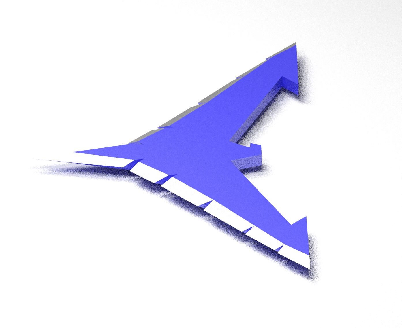 Nightwing Batarang // Wingding Obj for 3D Printing - Etsy