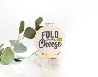 PATTERN Schitt's Creek Fold in the Cheese Digital - Etsy