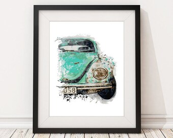 Vw Bug Pattern | Etsy