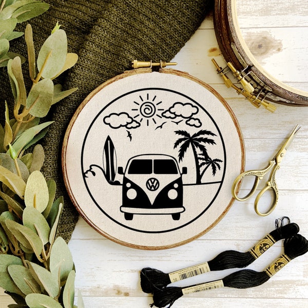 Vw Embroidery - Etsy