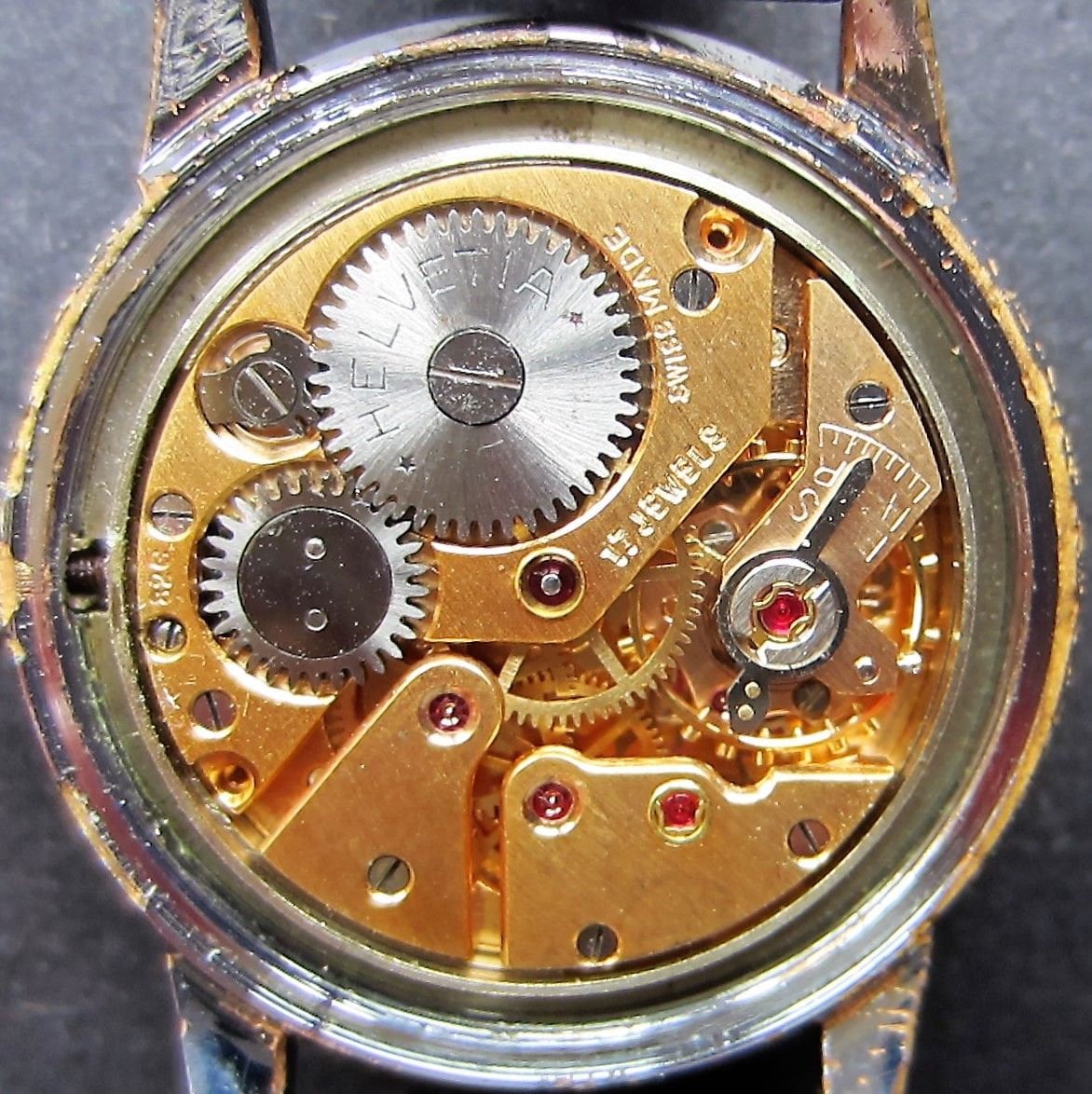 Gents Swiss 1950's SS Helvetia 17 Jewels 82C Watch - Etsy Australia