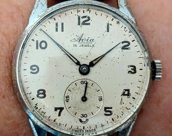 Gents 1970s Swiss SS Rotary 17 Jewels Watch for Sale - Etsy