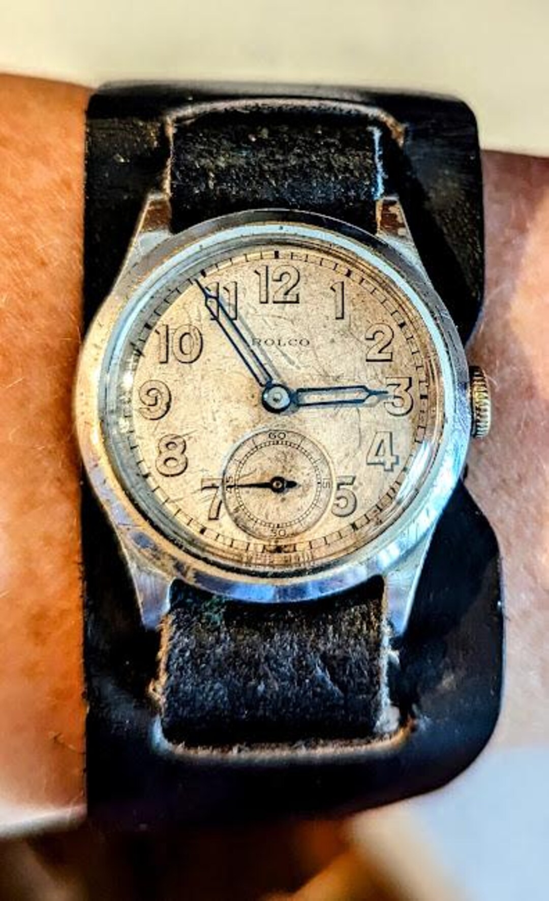 Gents 1940s WW2 Swiss SS Rolco Rolex 15J Cal 59 Military Watch for Sale ...