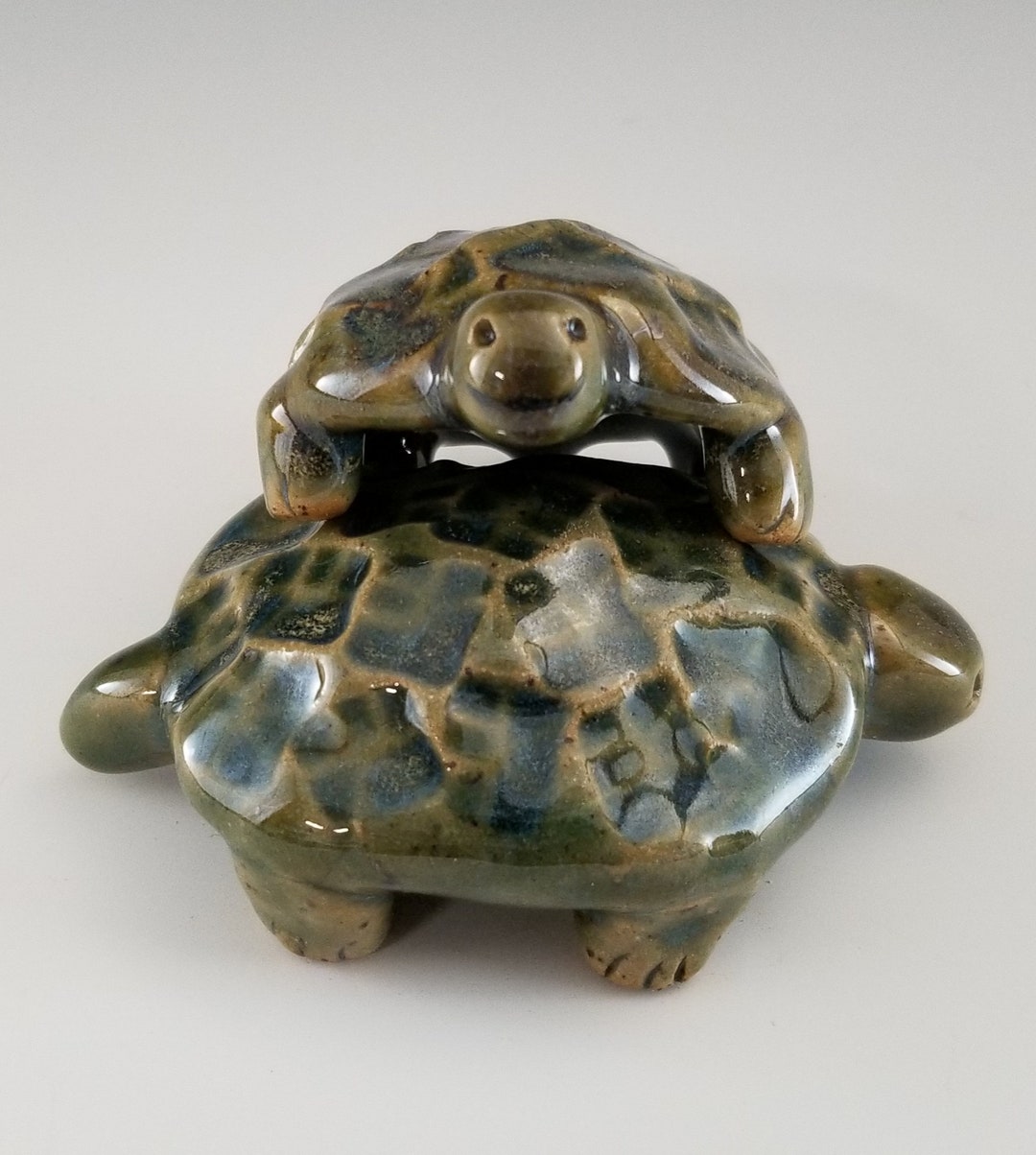 Handmade Worry Stone Tortoise - Etsy