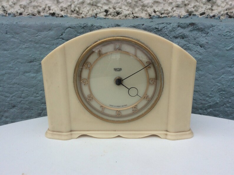 Vintage Bakelite clock Smiths 1930s 30 hour | Etsy