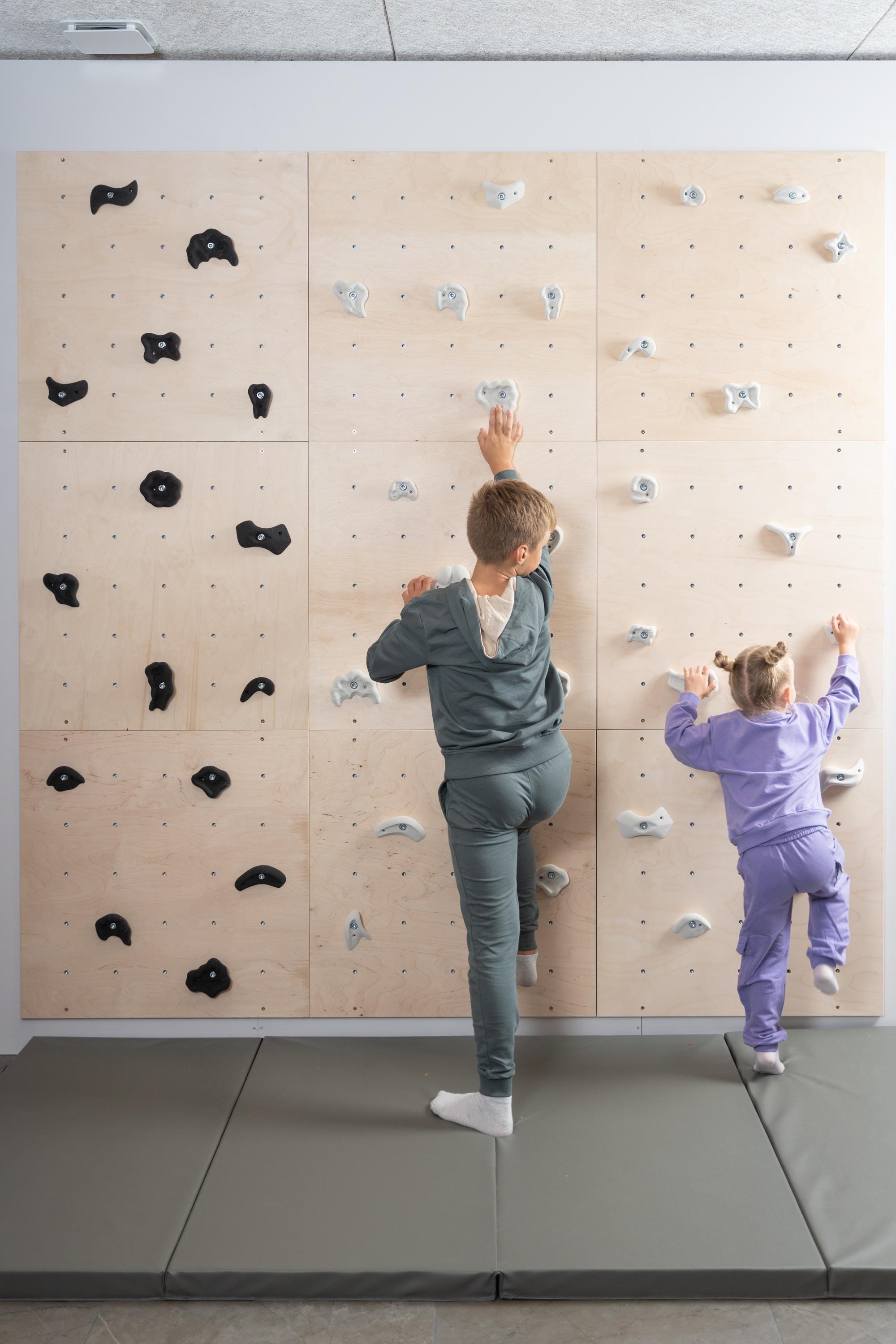 Kids Indoor Climbing Wall Panel Kit: Toddler Rock Climbing - Etsy
