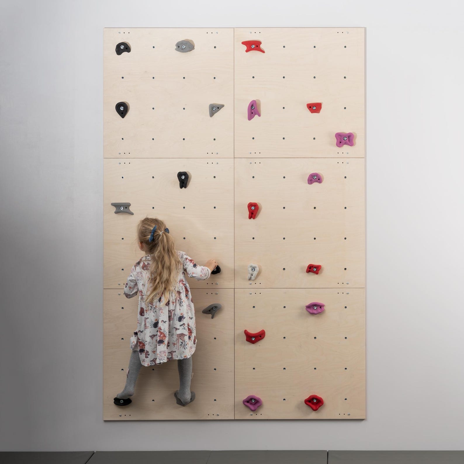 Kids Indoor Climbing Wall Panel Kit: Toddler Rock Climbing - Etsy