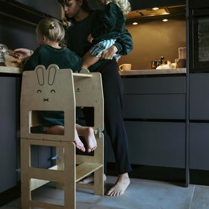 Learning Stool, Transformable Table, Convertible Wooden Helper Tower ...