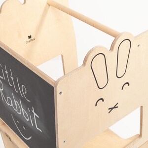 Learning Stool, Transformable Table, Convertible Wooden Helper Tower ...