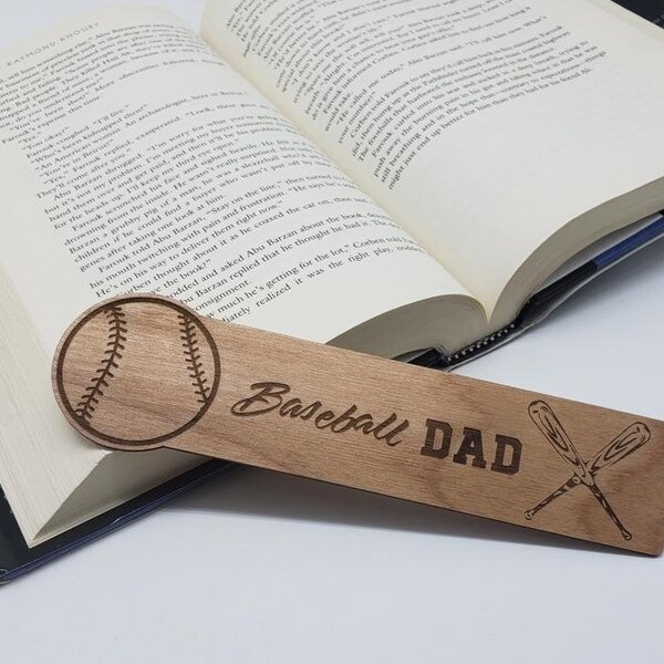 Baseball Bookmark - Etsy