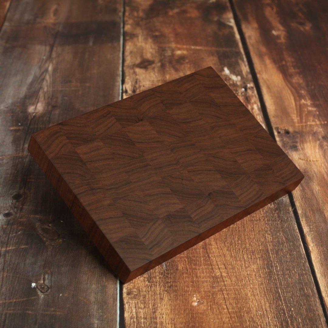 Handmade Walnut End Grain Butcher Block Cutting Board - Etsy