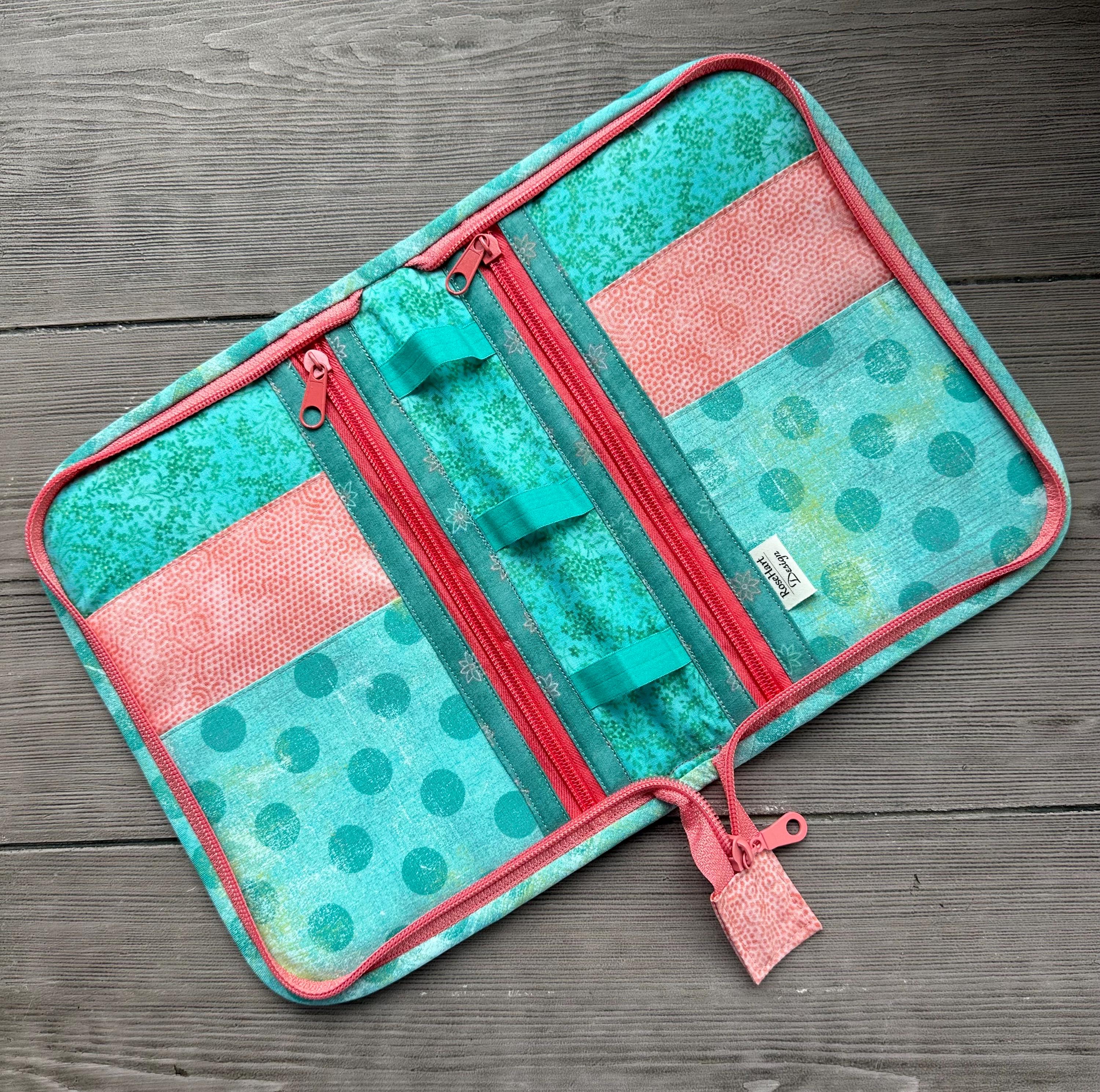 Rosa Sewing Supply Case / Passport and Travel Documents Case/ EPP Case ...