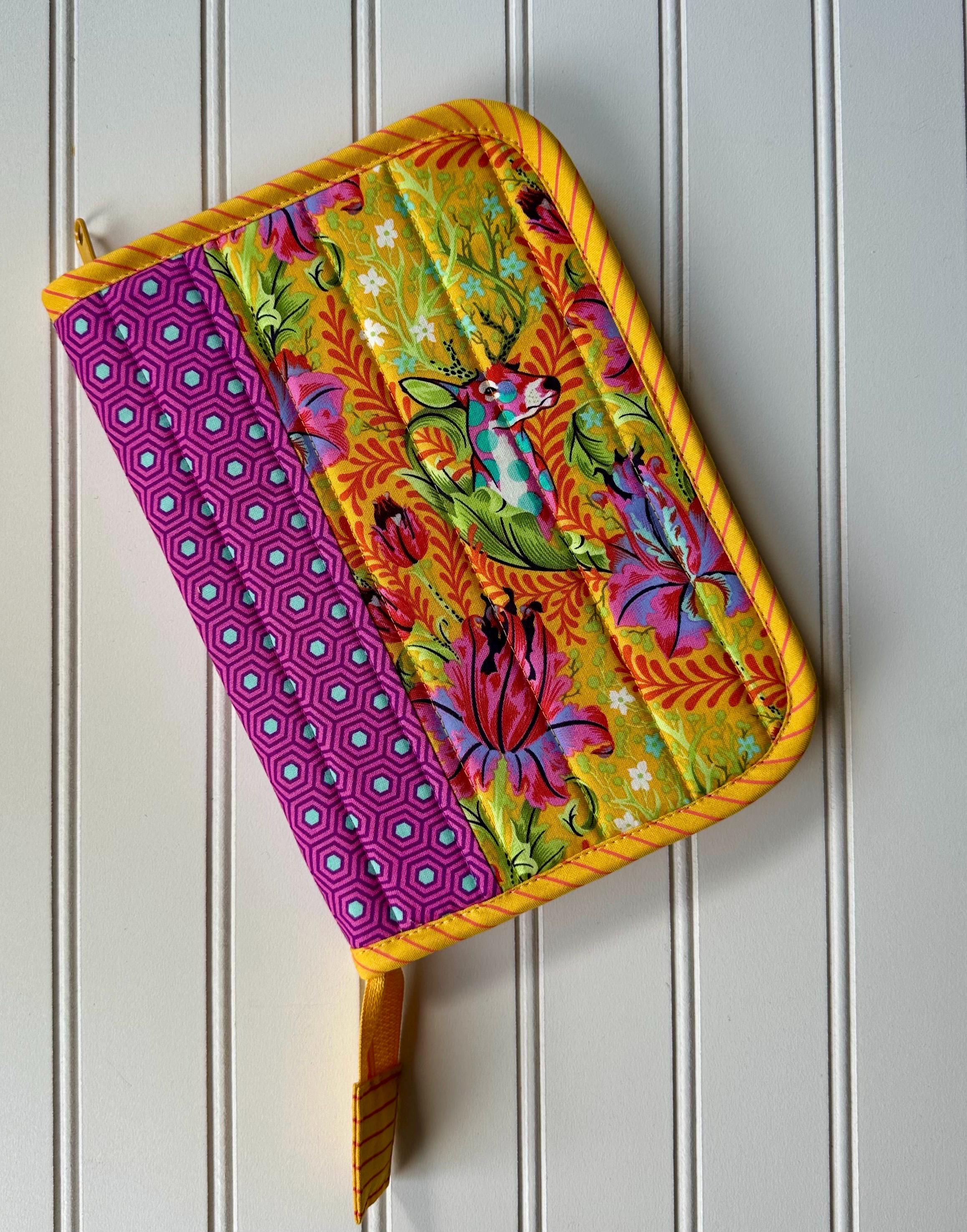 Tula Pink / Tiny Beasts Glow Deer John Fabric / Sewing Supply Case ...