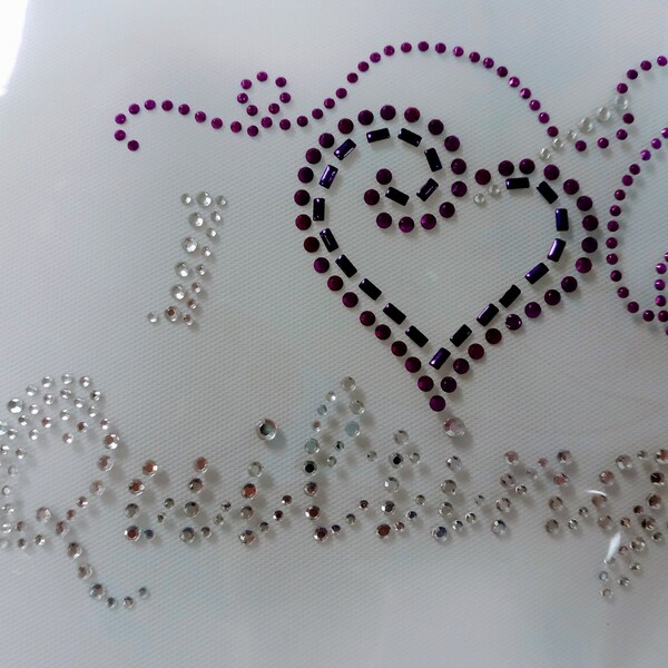 Iron on Rhinestone - Etsy