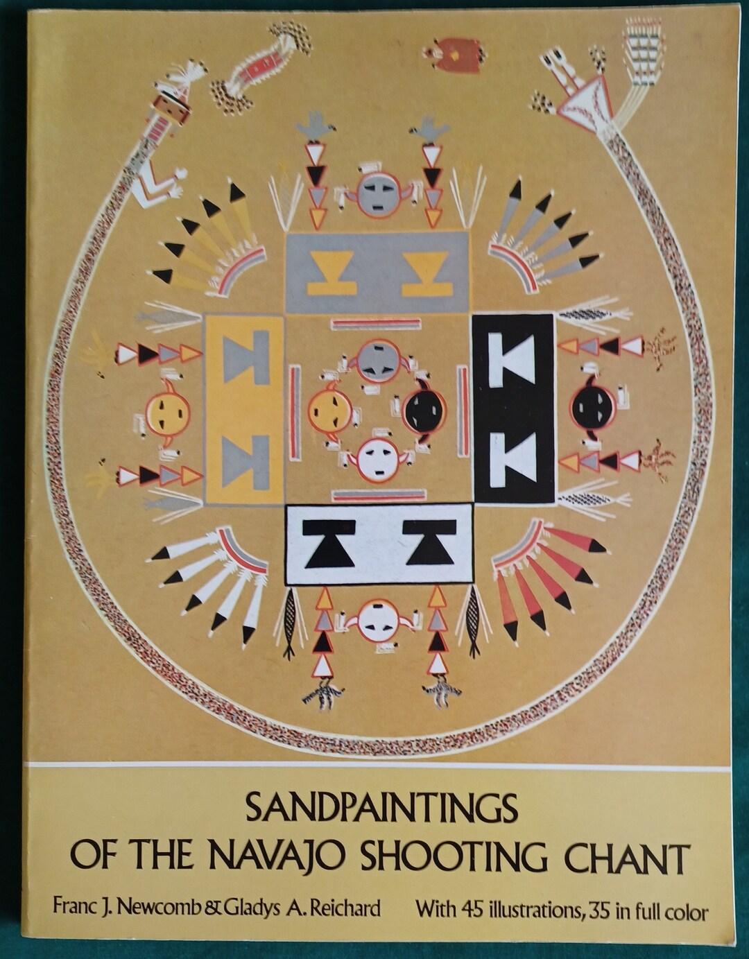 Sandpaintings of the Navajo Shooting Chant by Franc J. Newcomb With ...