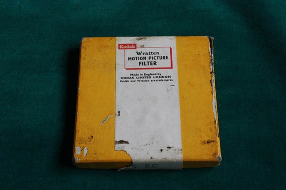 Glass Filter: Kodak Wratten 85 Motion Picture Glass Filter in - Etsy
