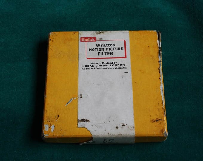 Glass Filter: Kodak Wratten 85 Motion Picture Glass Filter in Original ...