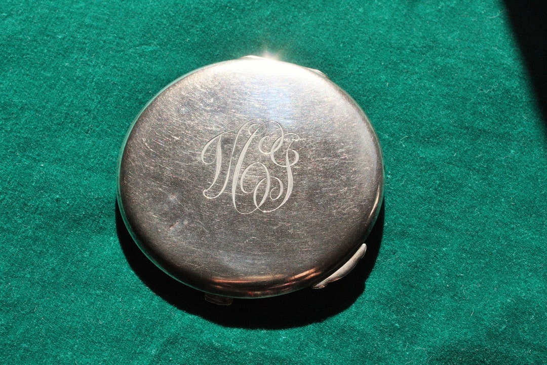 Sterling Silver Compact: Birks Sterling Silver Powder Compact ...