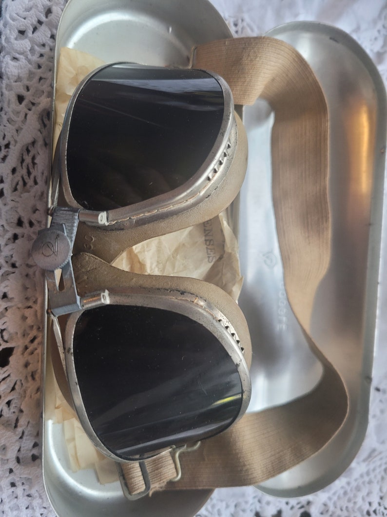 Original US WWII Air Force Aviator Flight Goggles - Etsy