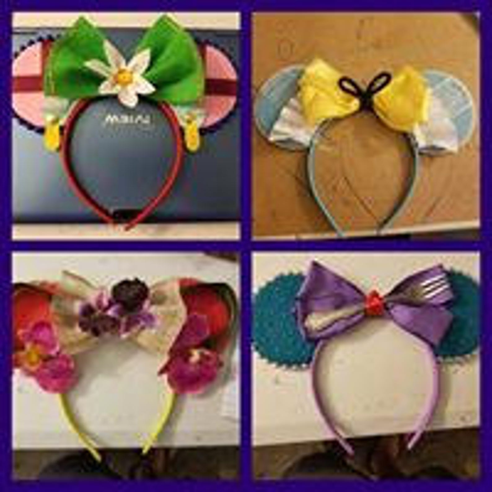 Princess Minnie Ears - Etsy