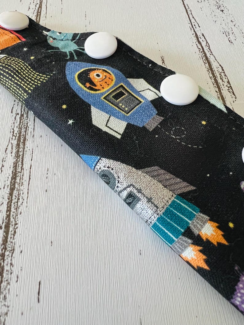 Feeding Tube Port Cover “aliens in Space” - Etsy