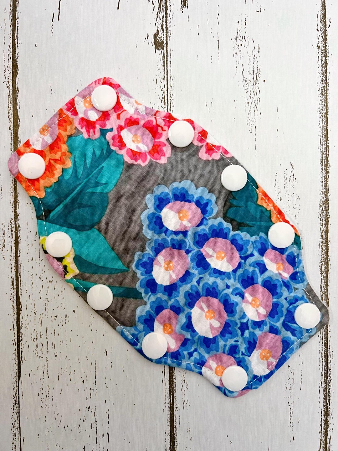 Feeding Tube Port Cover “hydrangeas” Mickey, Button Gastrostomy Feeding ...