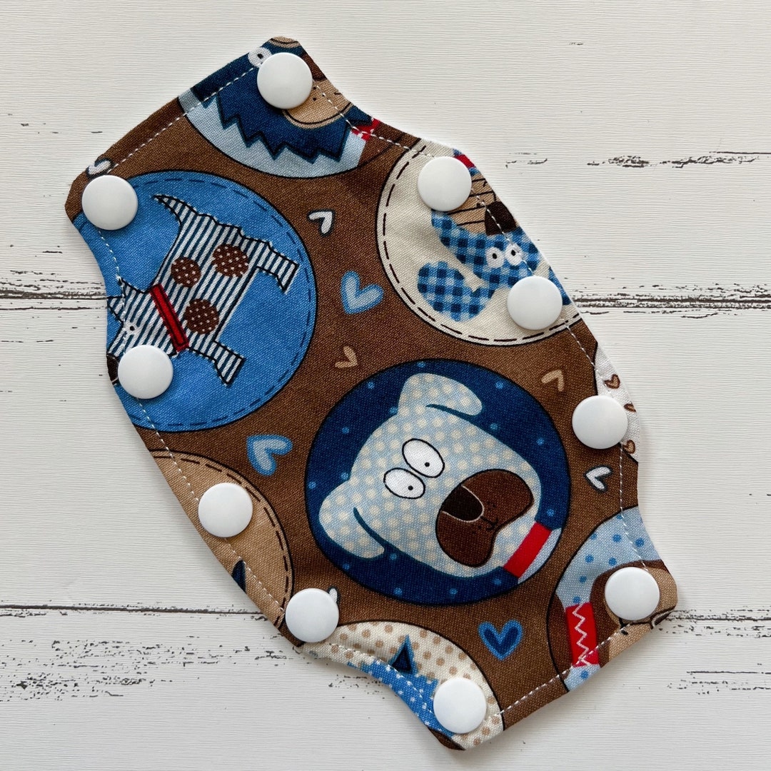 Feeding Tube Port Cover “men’s Best Friend”mickey, Button Gastrostomy ...