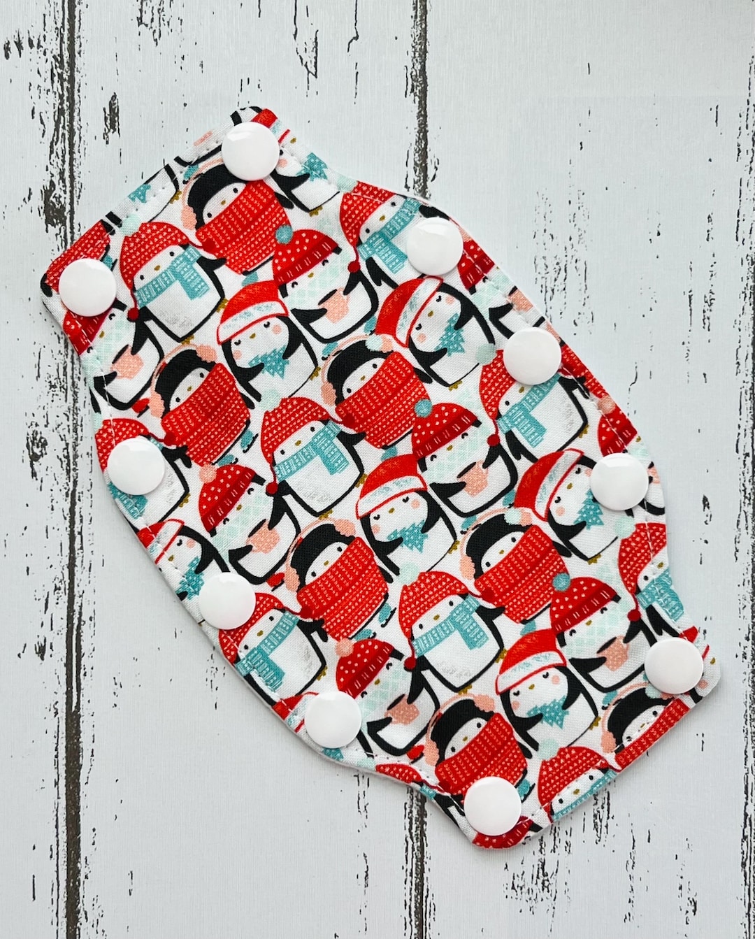 Feeding Tube Port Cover “penguin Parade” Mickey, Button, Gastrostomy ...