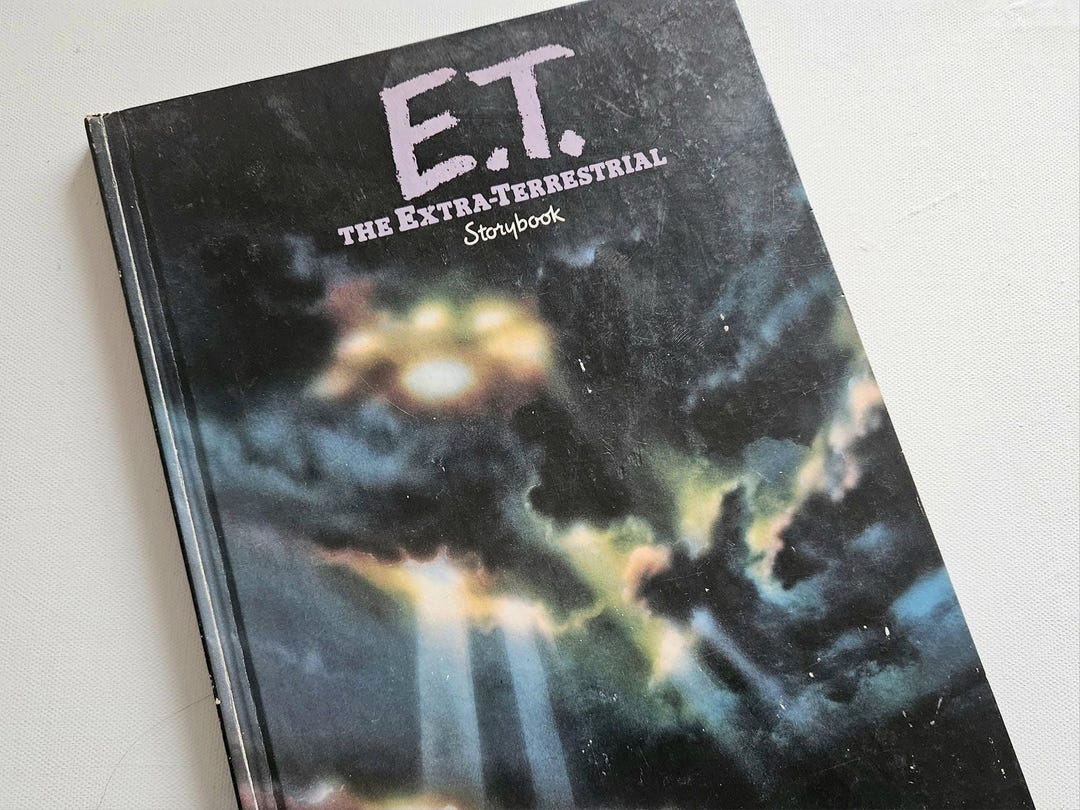 E.T., the Extra-terrestial, Storybook, Film Book Hardback, 1982 ...