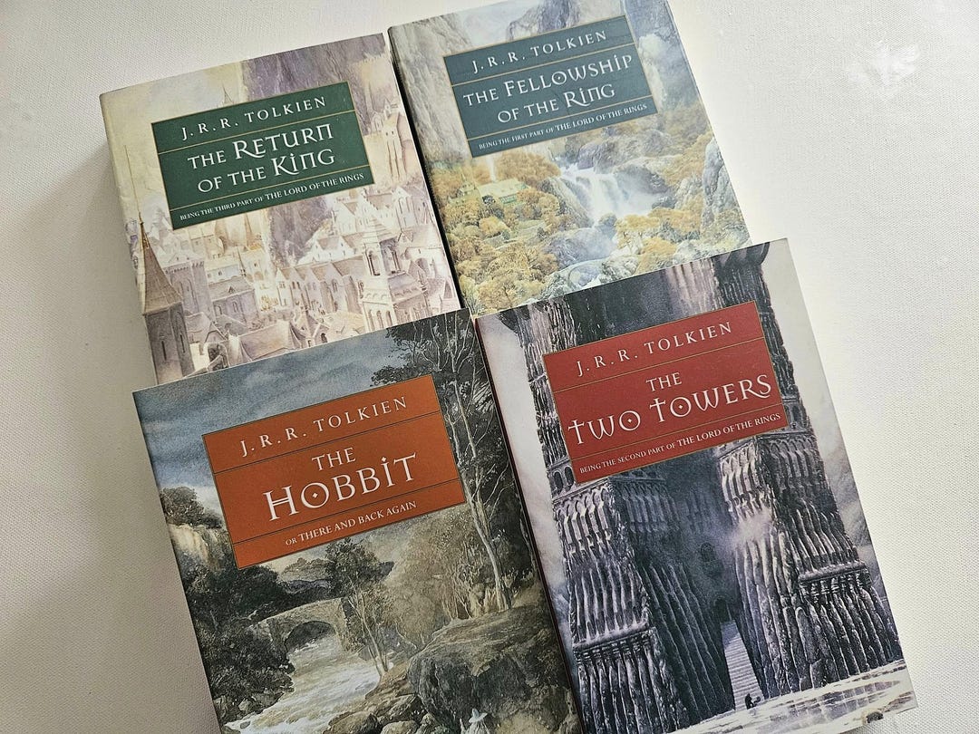 Lord of the Rings, the Hobbit, Boxed Set, 1990s, the Hobbit, Vintage ...