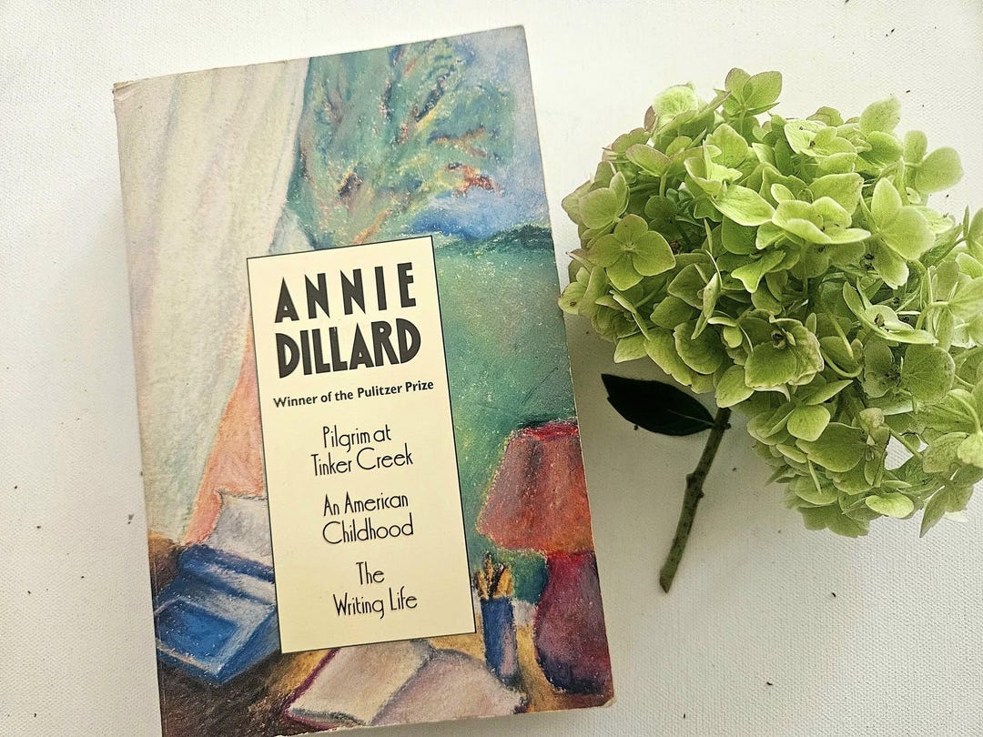 Annie Dillard Memoir Set: Pilgrim at Tinker Creek, American Childhood ...