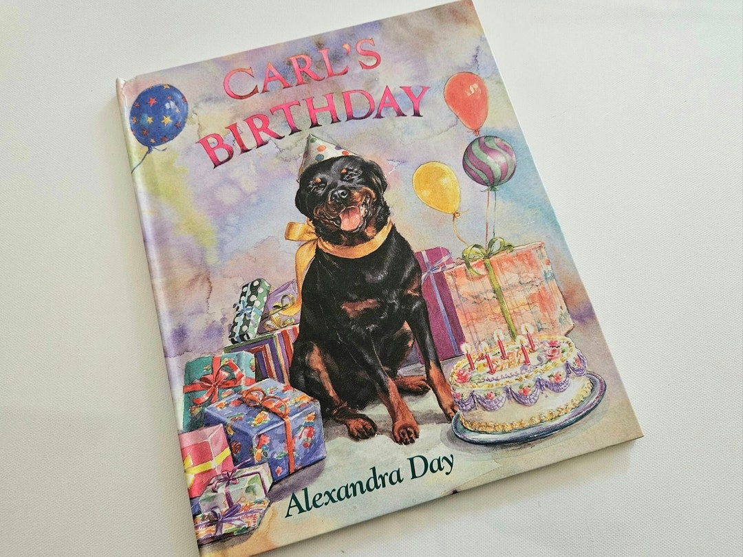 Carl's Birthday, Dog Story, Rottweiler, Rotty, Vintage, Children's Book ...