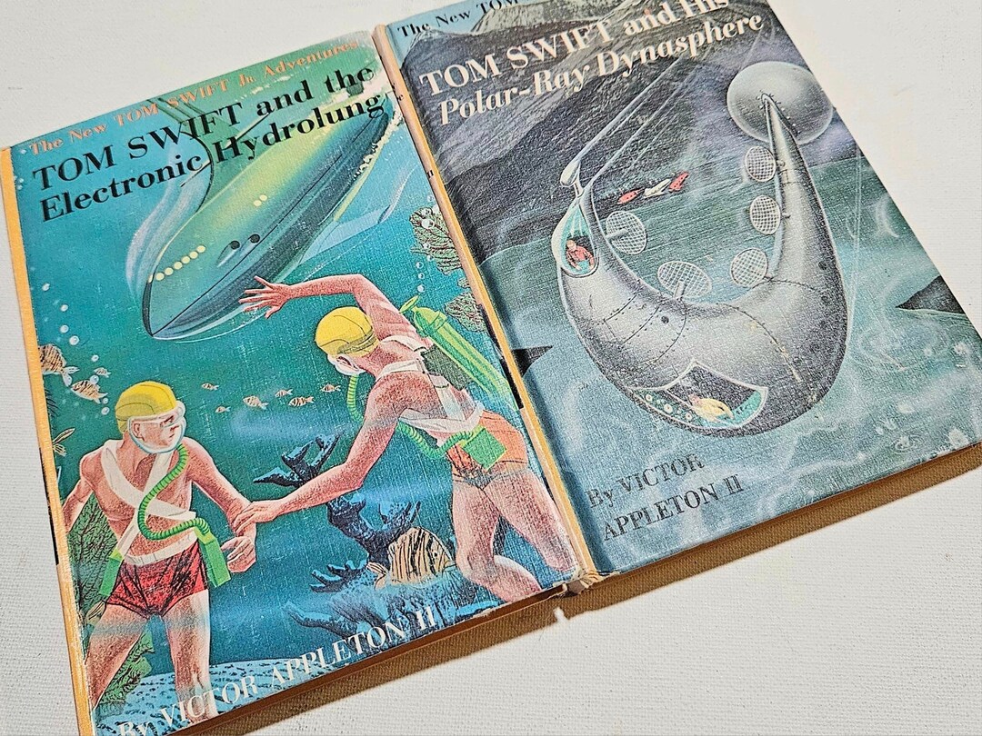 Tom Swift 2 Book Set by Victor Appleton Electronic - Etsy