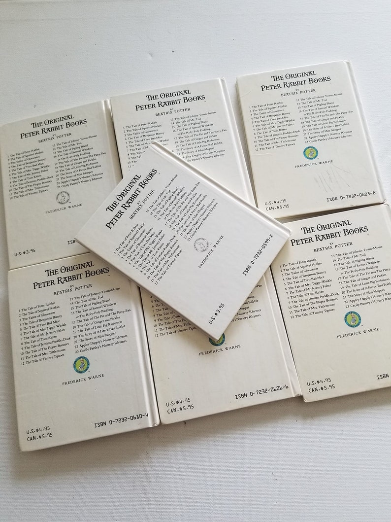 Beatrix Potter Vintage Mini-books YOU Choose Hardcover - Etsy