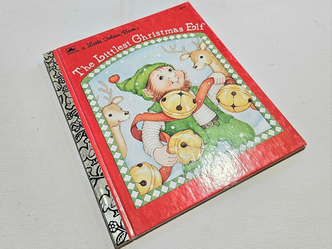 Le plus petit lutin de Noël, vintage, Petit Livre d'Or, 1987, Histoire ...